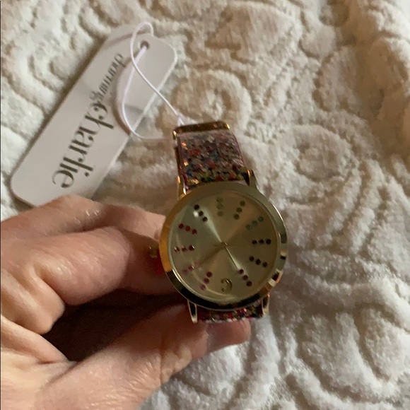 Charming Charlie | Jewelry | Sparkly Glitter Watch | Poshmark
